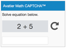 Avatier Captcha